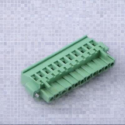 China electrical terminal block KANGNEX WJ2EDGKAM 5.08 11P 14 00A with UL94V 0 rated PA66 housing material for sale