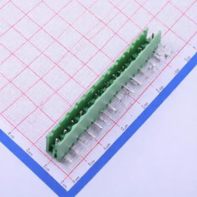China plug in terminal block KANGNEX WJ2EDGR-5.08-13P-14-00A with rated voltage 300 volts UL and 320 volts IEC for sale