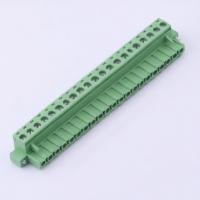 China electrical connection terminal block KANGNEX WJ2EDGKM-5.08-21P-14-00A with 21 poles and 5.08 millimeter pitch for sale