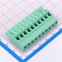 China plug in terminal block KANGNEX WJ2EDGKA 5.08 10P 14 00A with 5.08mm pitch and 10 amp current rating for sale