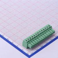 China Durable plug in terminal block KANGNEX WJ15EDGK 3.81 13P 14 00A suitable for 28 to 16 AWG wire range for sale
