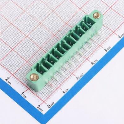 China electrical plug in terminal block KANGNEX WJ15EDGRM-3.5-11P-14-00A with copper alloy tin plated pins for sale