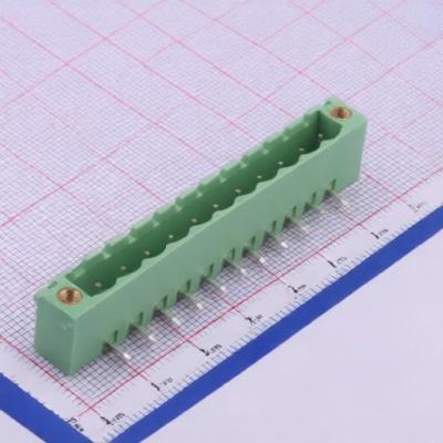 China electrical plug in terminal block KANGNEX WJ2EDGRM 5.08 11P 14 00A with copper alloy tin plated pins for sale