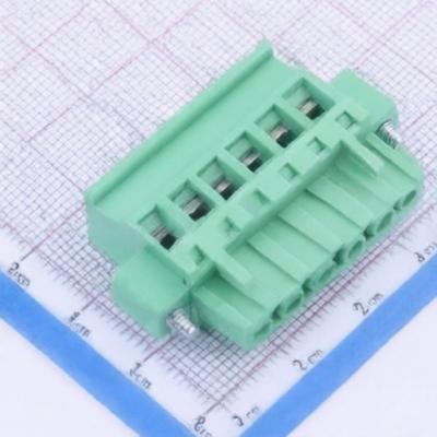 China KANGNEX WJ2EDGKAM 5.08 06P 14 00A Plug in Terminal Block 5.08mm Pitch with UL94V 0 PA66 Housing Material for sale