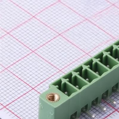 China KANGNEX WJ15EDGRM 3.81 07P 14 00A plug in terminal block featuring copper alloy tin plated pin header for sale