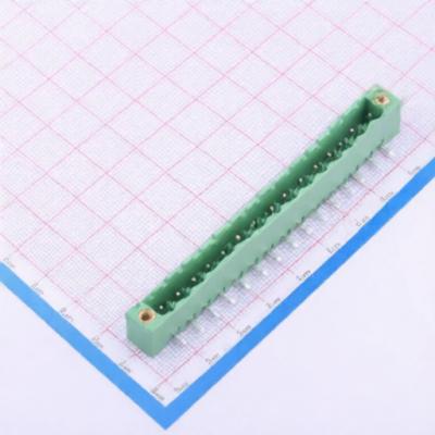 China plug in terminal block KANGNEX WJ2EDGRM 5.08 15P 14 00A with 5.08mm pitch and 10A 15A current rating for sale