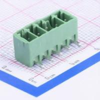China electrical plug in terminal block KANGNEX WJ15EDGRC 3.5 05P 14 00A with tin plated copper alloy pins for sale