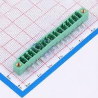 China electrical plug in terminal block KANGNEX WJ15EDGRM 3.81 14P 14 00A with copper alloy tin plated pins for sale