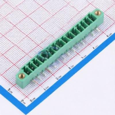 China electrical plug in terminal block KANGNEX WJ15EDGRM 3.81 14P 14 00A with copper alloy tin plated pins for sale