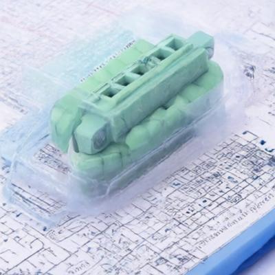China KANGNEX WJ2EDGKBM 5.08 06P 14 00A plug in terminal block with PA66 housing UL94V 0 and IEC certification for sale