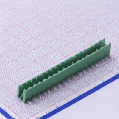 China KANGNEX WJ2EDGR 5.08 18P 14 00A terminal block with high insulation resistance and UL certification for sale