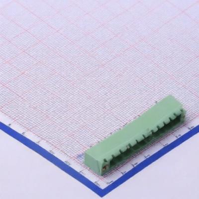China plug in terminal block KANGNEX WJ2EDGVM 5.08 10P 14 00A with UL IEC certifications and PA66 housing material for sale