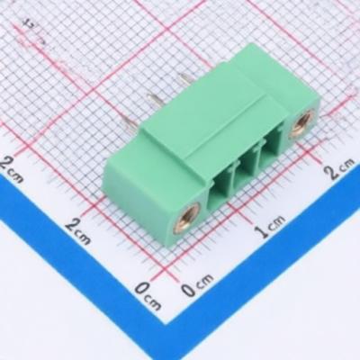 China KANGNEX WJ15EDGVM 3.5 03P 14 00A plug in terminal block with PA66 UL94V 0 housing and rated current 7A for sale