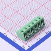 China Electrical Connection Terminal Block KANGNEX WJ124-3.81-06P-14-00A Screw Type with UL IEC Certification for sale