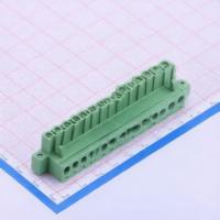 China KANGNEX WJ2EDGKM 5.08 15P 14 00A plug in terminal block withstanding voltage of 1600 AC for one minute for sale