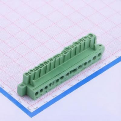 China KANGNEX WJ2EDGKM 5.08 15P 14 00A plug in terminal block withstanding voltage of 1600 AC for one minute for sale