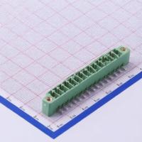 China KANGNEX WJ15EDGRM 381 15P 14 00A plug in terminal block with PA66 UL94V0 housing and rated voltage 300V for sale