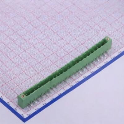 China plug in terminal block KANGNEX WJ2EDGRM 5.08 21P 14 00A with UL IEC certification and PA66 housing material for sale