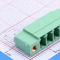 China plug in terminal block with rated voltage 300V UL and rated current 8A KANGNEX WJ15EDGVM 3.81 04P 14 00A for sale
