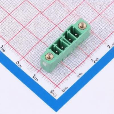 China KANGNEX WJ15EDGRM 3.5 05P 14 00A plug in terminal block with 3.5 millimeter pitch and multiple pole options for sale