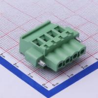 China KANGNEX WJ2EDGKBM 5.08 04P 14 00A plug in terminal block with multiple pole options and 5.08mm pitch for sale