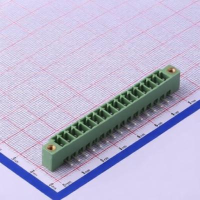 China electrical terminal block KANGNEX WJ15EDGRM 3 81 16P 14 00A withstanding voltage AC1600V one minute for sale