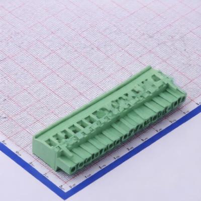 China KANGNEX WJ2EDGKA 5.08 16P 14 00A electrical terminal block designed for secure and wire connections for sale