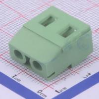 China Electrical connection solution KANGNEX WJ129V-7.62-2P with wire range 22 to 12 AWG and robust design for sale