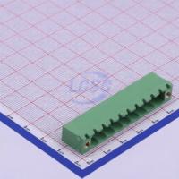 China plug in terminal block KANGNEX WJ2EDGVM 5.08 09P 14 00A with PA66 UL94V0 housing and copper alloy pins for sale