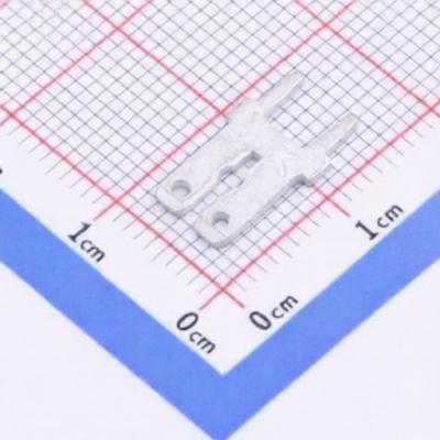 China Electrical Quick Fit Male Tabs Keystone 1282 Brass Tin Plate RoHS Compliant ISO 9001 Certified Parts for sale