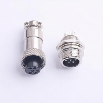 China Durable electrical connector kinghelm KH-GX12-6P suitable for industrial applications and connections for sale