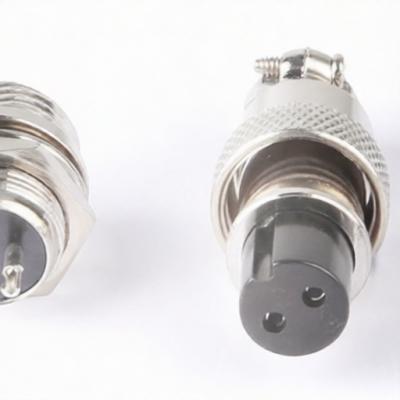 China Robust kinghelm KH-GX12-2P electrical connector featuring 2P contact for industrial environments for sale