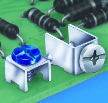 China Easy to install screw terminals Keystone 7692-6 compatible with 14 to 22 AWG wire and crimp type terminals for sale