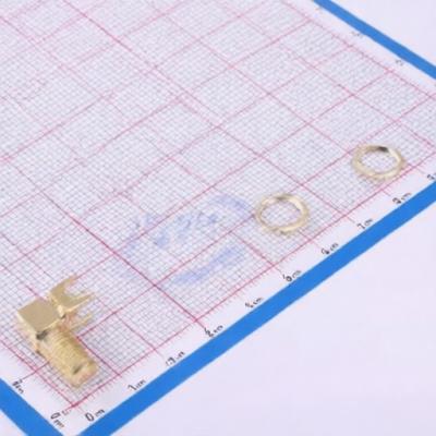 China RF connector Kinghelm KH-SMA-P-8496-T with temperature tolerance from minus 40 to plus 85 degrees Celsius for sale