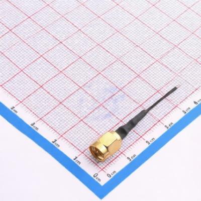 China Kinghelm KHB RG113 35 28 coaxial cable assembly featuring SMA male to open connector and black color for sale