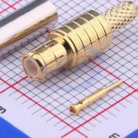 China high frequency connector kinghelm KH-MCX-K506-Z socket with gold plated contacts and 500 cycle durability rating for sale