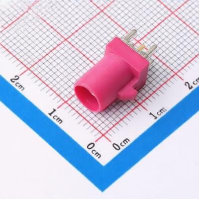 China automotive RF connector Kinghelm KH-2FK1-H-SM-101 FAKRA PCB VT plug with insulation resistance 100 M for sale