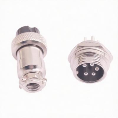 China Electrical connector kinghelm KH-GX16-5P series offering changeable baffle diameter for versatile industrial for sale