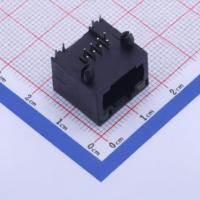 China Robust kinghelm KH-RCH56-8P8C-D 8P8C connector designed to maintain ethernet signal transmission for sale