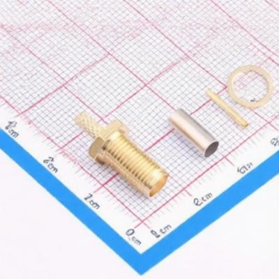 China SMA outer screw inner hole connector kinghelm KH-SMAKY-11-Z with 50 ohm impedance and 0 to 6 gigahertz frequency range for sale
