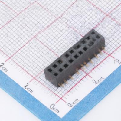 China Female Header Connector SMT Type Kinghelm KH-2FH-2X10P-H4.3-SMT with 2 Rows 10 Pins and 4.3mm Insulator for sale