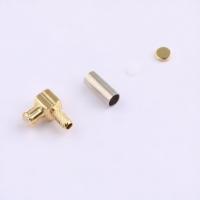 China Durable copper alloy high frequency connector kinghelm KH-MCX-K507-W for signal transmission 0 to 18GHz for sale