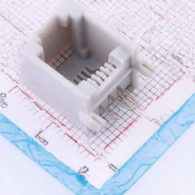 China Durable 6P6C Connector kinghelm KH-PCB-6P6C Ideal for Electronic Circuit Board Applications for sale