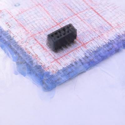 China Dual Row Female Header SMT Connector 1.27mm Pitch Kinghelm KH-1.27FH-2X6P-H4.3-SMT Gold Flash Contacts for sale