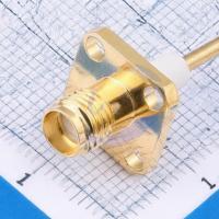 China Connector kinghelm KH-SMA-KFD4-L30 featuring 50 ohm impedance and frequency support up to 6GHz for industrial for sale