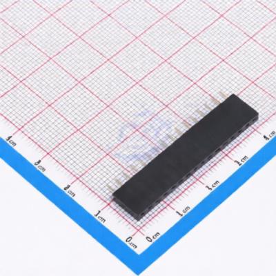 China electrical connector kinghelm KH-2.54FH-1X16P-H8.5 female header with 2.54mm pin spacing and 16 pins per row for sale