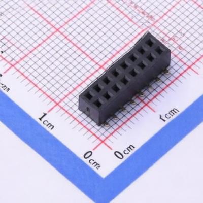 China Female Header Connector Single Row 2 Millimeter Pin Spacing Kinghelm KH-2FH-2X8P-H4.3-SMT SMT Type for sale