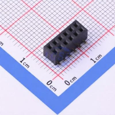 China Electronic connector kinghelm KH-2FH-2X6P-H4.3-SMT female header single or dual row 40 pins per row for sale