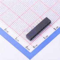 China Female Header Single Row 1x10 Pins 2.0mm Pitch SMT Connector Kinghelm KH-2FH-1X10P-H4.3 with 4.3mm Insulator Height for sale