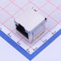 China RJ45 connector kinghelm KH-5224-8P8C with 500M insulation resistance and 1000Vac dielectric voltage for sale
